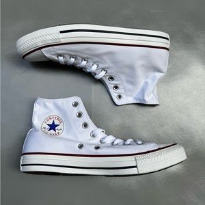 Converse | Shoes | Converse Chuck Taylor All Star White High Top Shoes ...